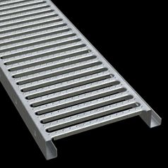 GRATE-LOCK® - Plank - Galvanized - G412254F | McNICHOLS®